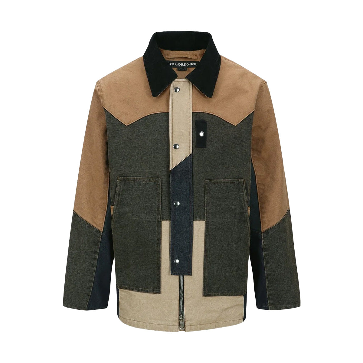 Andersson Bell Patchwork Washed Jacket 'Multi'