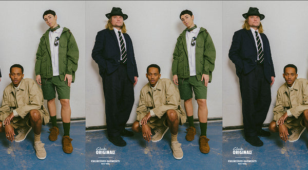 Engineered Garments + Clarks Desert Khan EG – Limited Edt