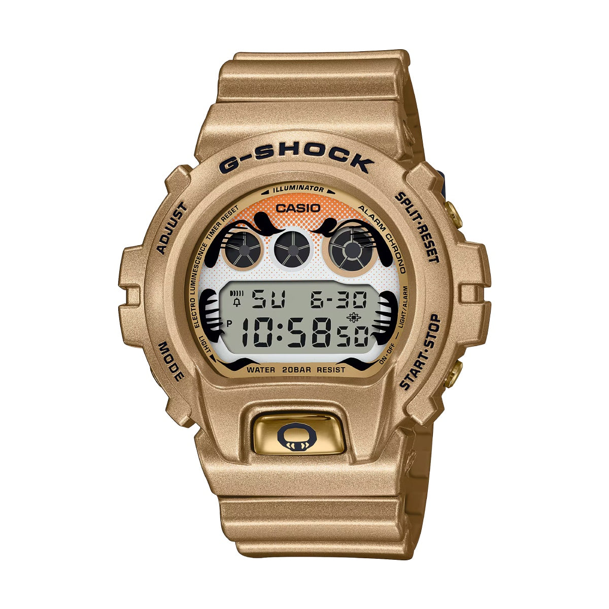 G-SHOCK | DIGITAL 6900 DW-6900GDA-9DR 'Gold Daruma' | Limited Edt ...
