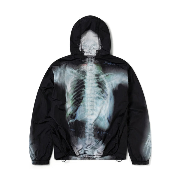 PUMA + Aries X-Ray Windcheater Jacket 'Black' – Limited Edt