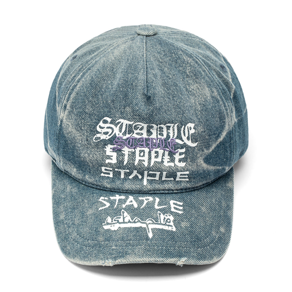 STAPLE Evergreen Denim Cap 'Light Blue'
