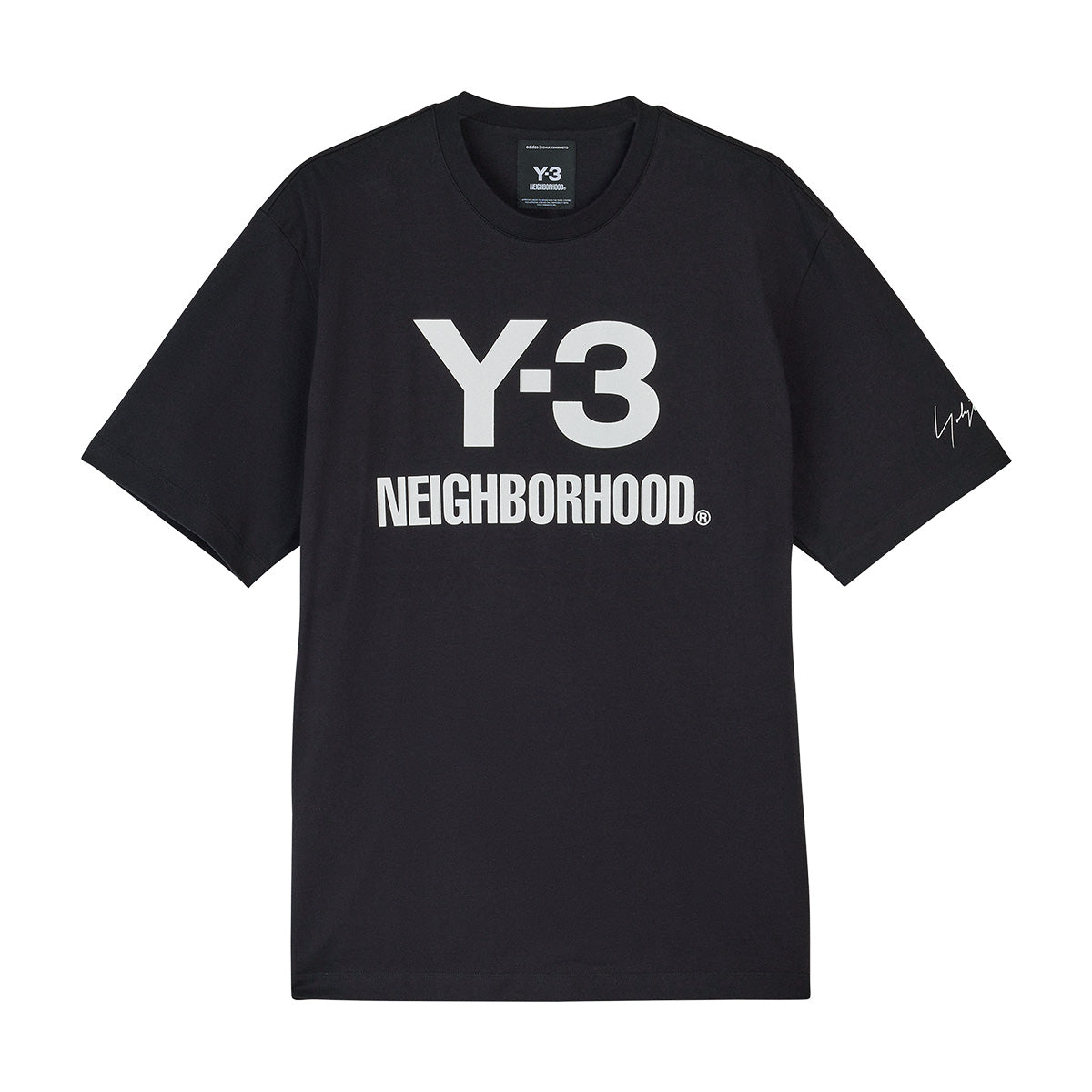 Y-3 + Neighborhood Logo Tee 'Black'
