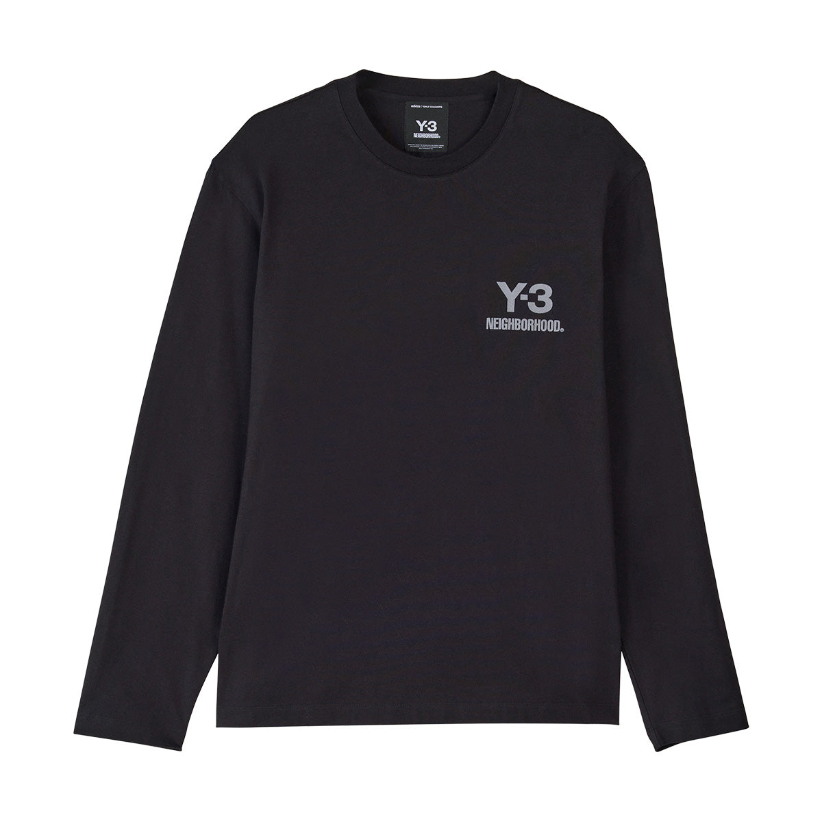 Y-3 + Neighborhood Logo L/S Tee 'Black'