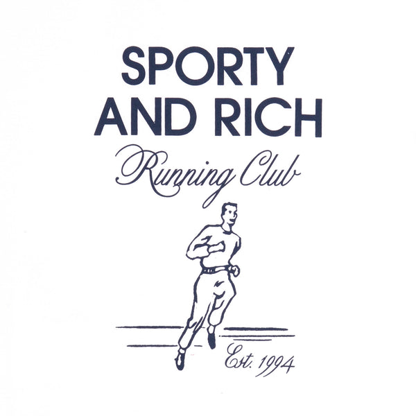 Sporty & Rich Running Man Tee 'White' – Limited Edt