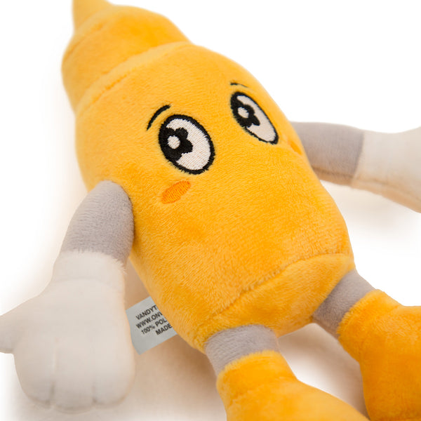 Mustard Plushy Keychain 'Yellow' – Limited Edt